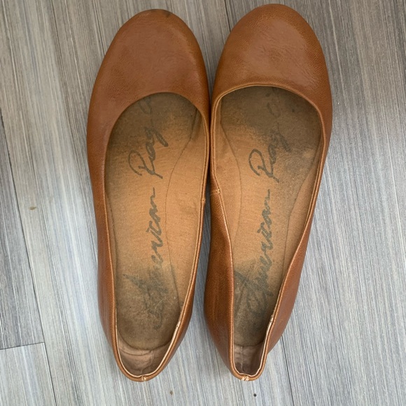 American Rag | Shoes | American Rag Tan Ballet Flats | Poshmark